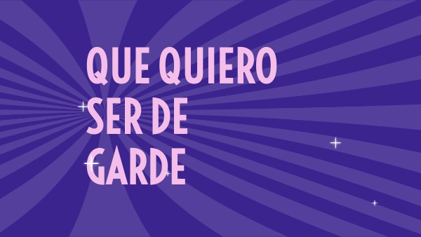 QUE QUIERO SER DE GRANDE | Genially