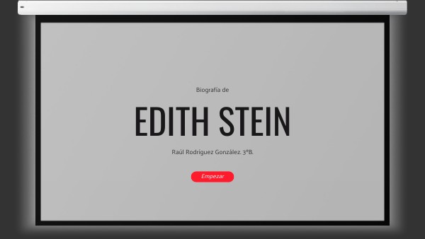 EDITH STEIN - RAÚL RODRÍGUEZ GONZÁLEZ