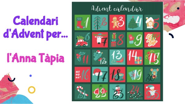 Anna's calendar
