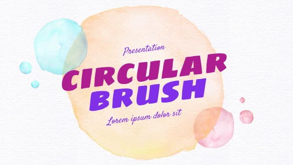 CIRCULAR BRUSH PRESENTATION | Genially