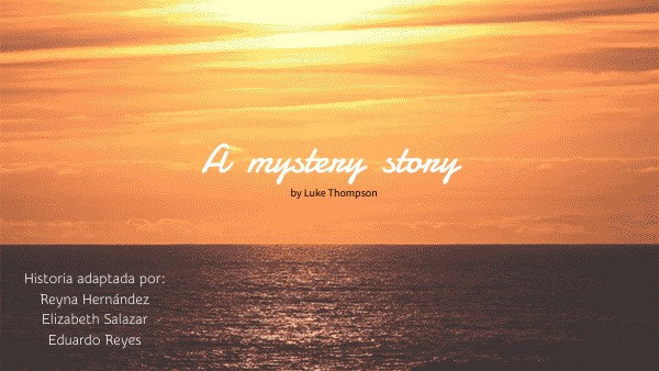 Mystery Story | Genially