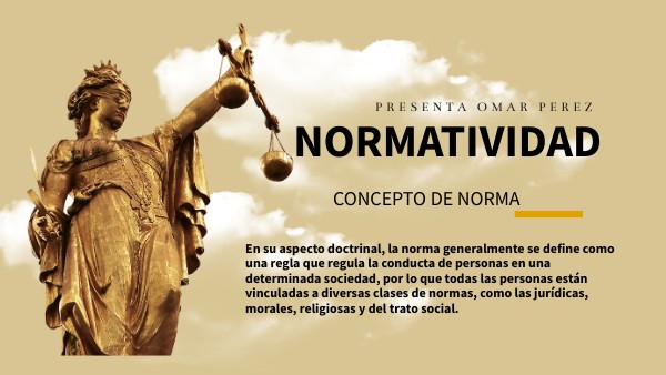 PRESENTACIÓN NORMATIVIDAD | Genially