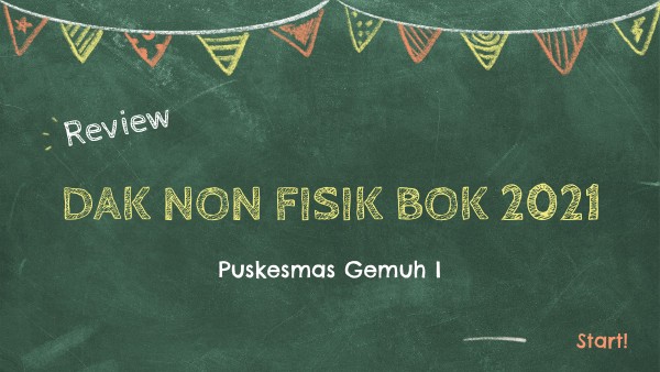 Review DAK Non Fisik BOK 2021 | Genially
