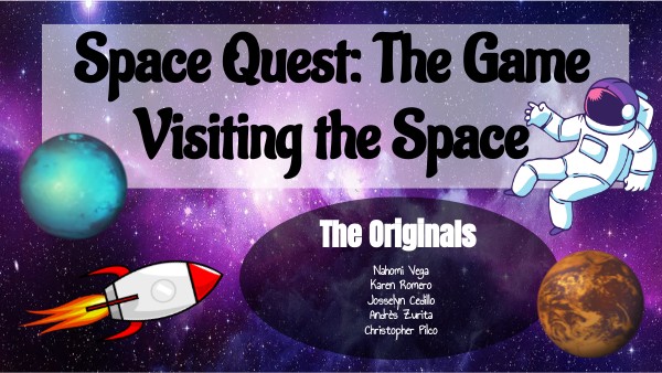 NASA GAME | Genially