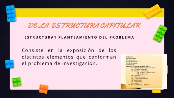 De la estructura Capitular | Genially