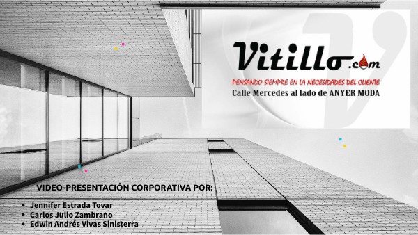 VIDEOPRESENTACIÓN CORPORATIVA VITILLO | Genially