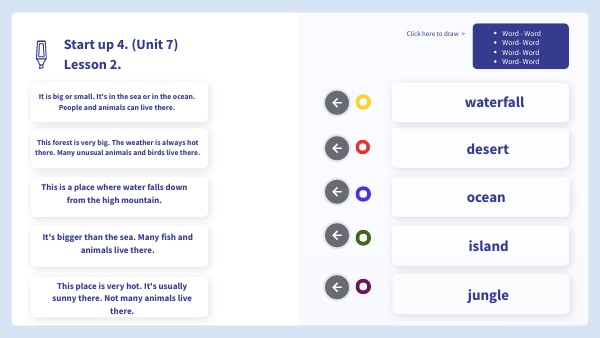 Start up 4 (unit 7 )lesson 2. | Genially