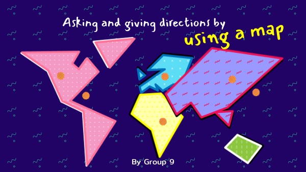 asking & giving directions by using a MAP | Genially