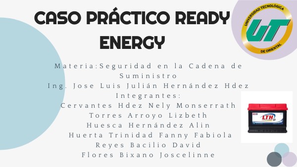 Caso Práctico Ready Energy | Genially