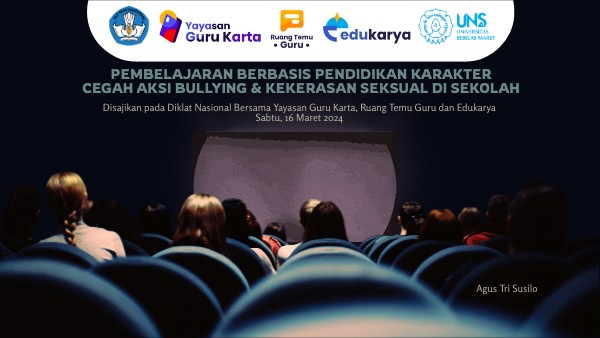 Pendidikan Karakter Cegah Aksi Bullying & Kekerasan Seksual di Sekolah | Genially
