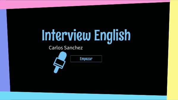Interview Carlos | Genially
