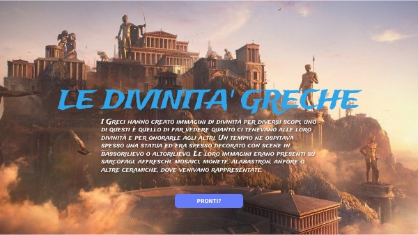 LE DIVINITA' GRECHE | Genially