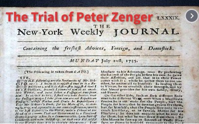 Zenger Trial | Genially