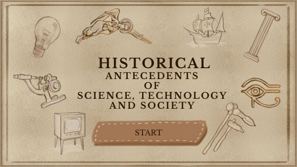 HISTORICAL ANTECEDENTS OF STS | Genially