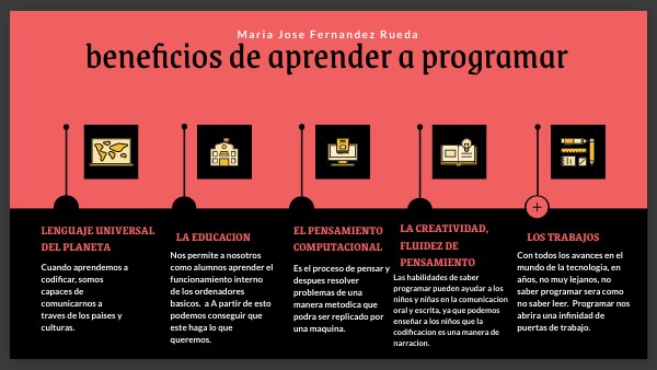 BENEFICIOS DE SABER PROGRAMAR