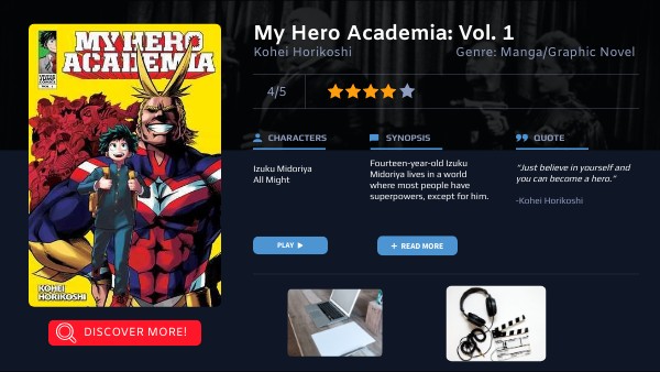 My Hero Academia: Vol. 1