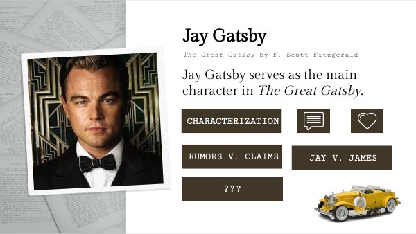 Jay Gatsby Characterization