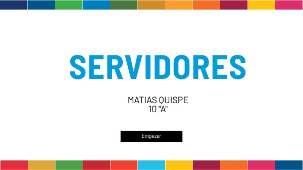 SERVIDORES | Genially