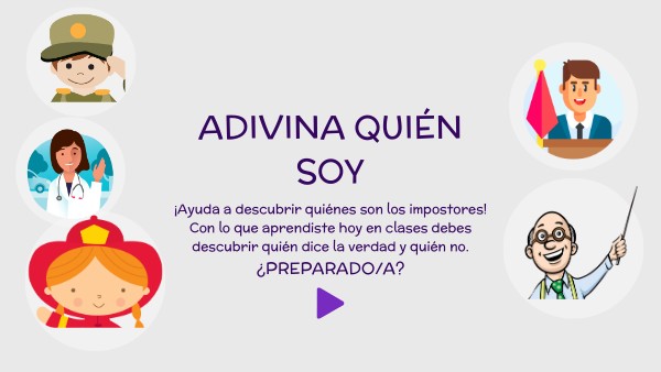Adivina quién soy