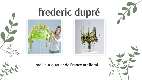exposé frederic dupré | Genially