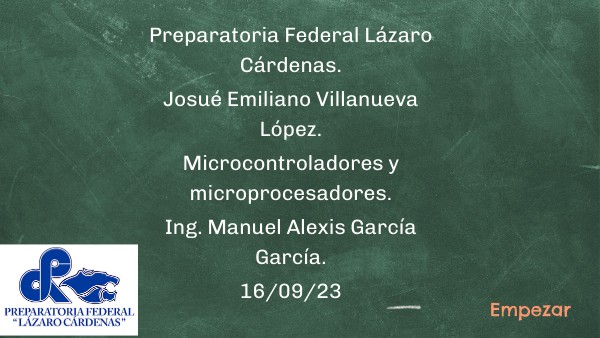 Microcontroladores y Microprocesadores