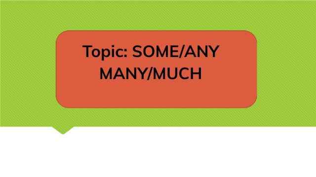Some-any