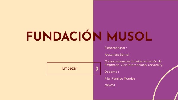 FUNDACION MUSOL | Genially