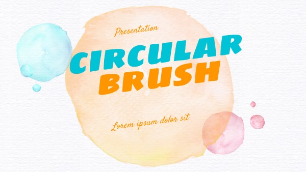 CIRCULAR BRUSH PRESENTATION | Genially