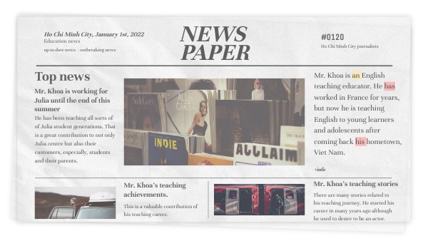 PET - DESTINATION B2 - UNIT 1 - Lesson 1 - Present Tense