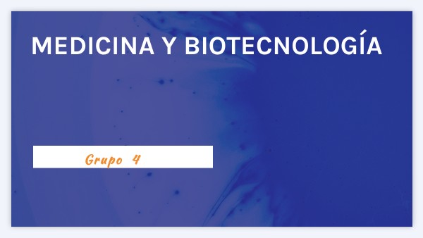 PRESENTACIÓN CIENCIA Y SALUD | Genially