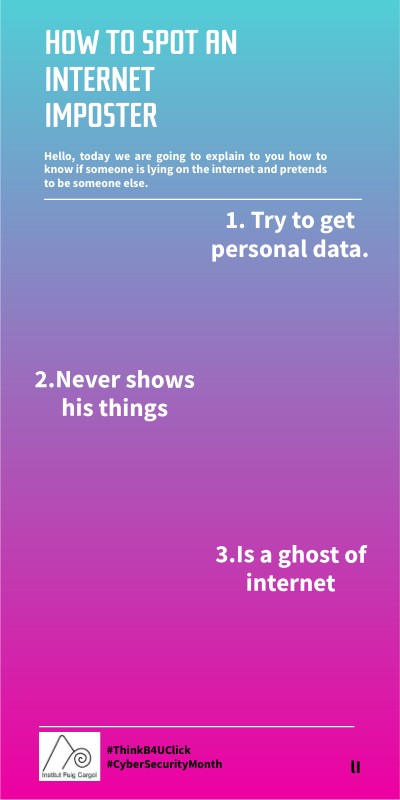 How to spot an imposter