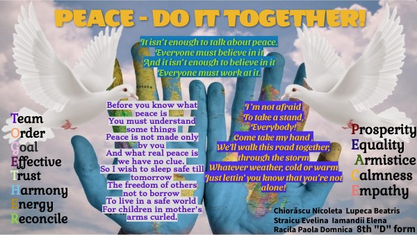 Peace - do it together