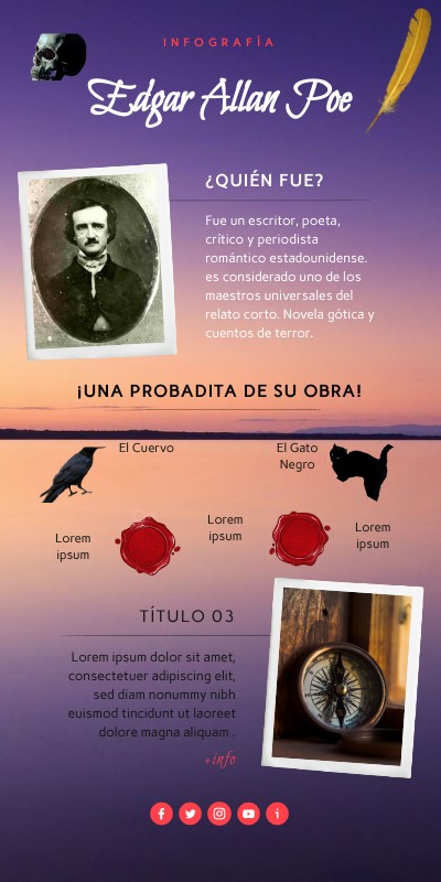 EDGAR ALLAN POE | Genially