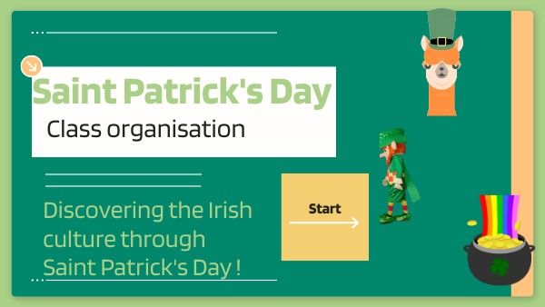 Saint Patrick Lesson | Genially