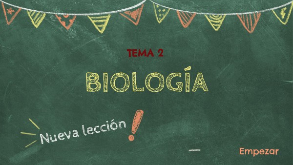ESQUEMA DE BIOLOGÍA TEMA 2 | Genially