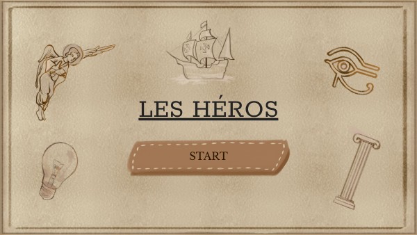 Les héros grecque