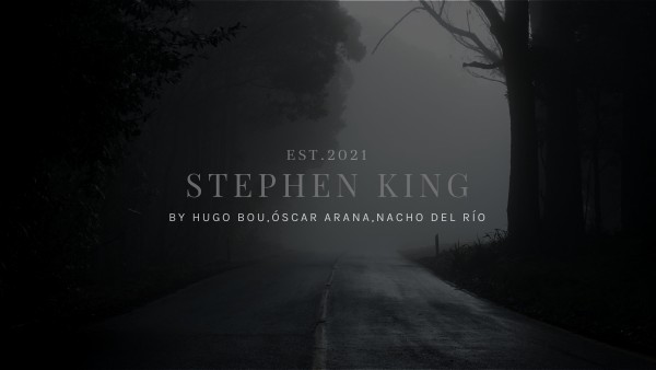 Stephen king | Genially