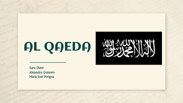 Al Qaeda | Genially