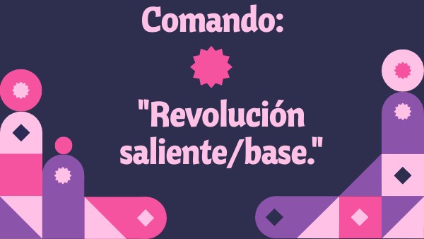 Revolución de saliente/base | Genially