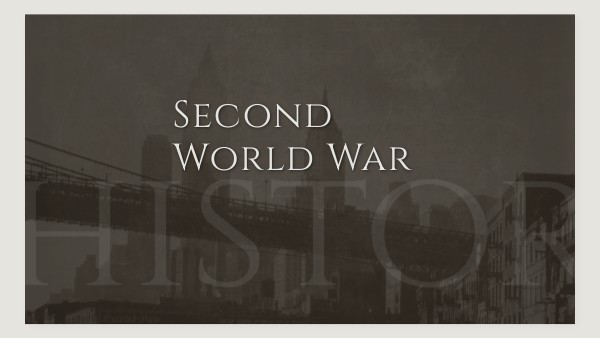 Second World War