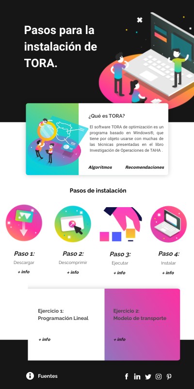 TORA: instalación y ejercicios | Genially