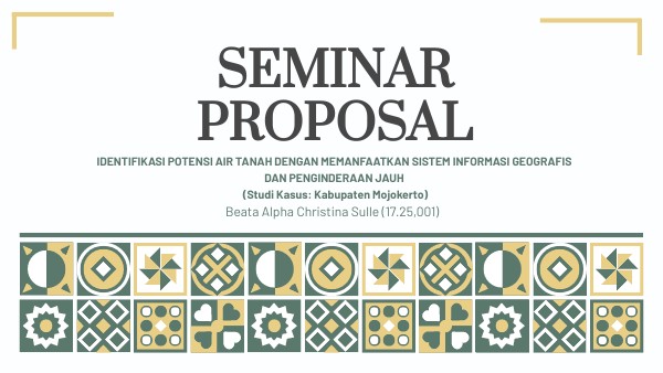 PROPOSAL BEATA | Genially