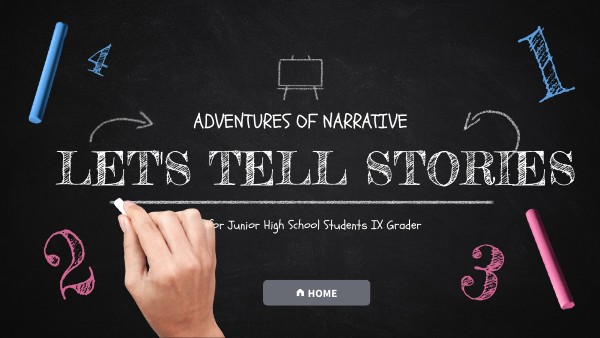 LET'S TELL STORIES! | Genially