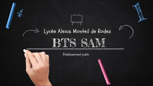 Présentation BTS SAM | Genially