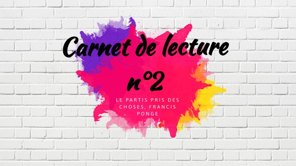 Carnet de lecture n°2 | Genially