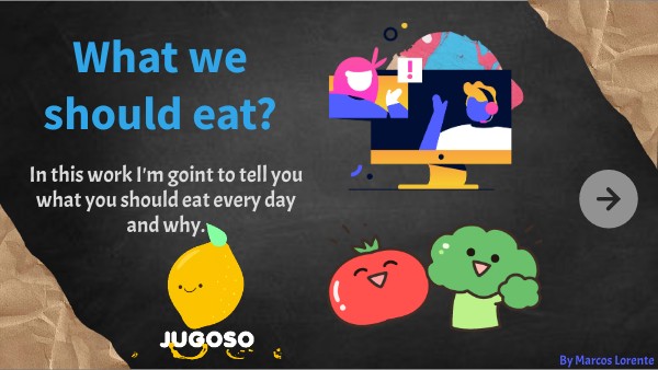 What we should eat? | Genially
