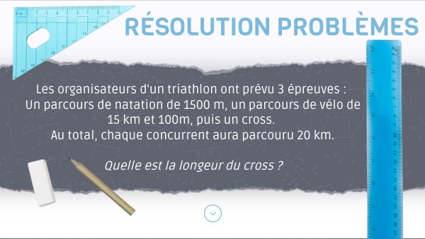 Résolution problème