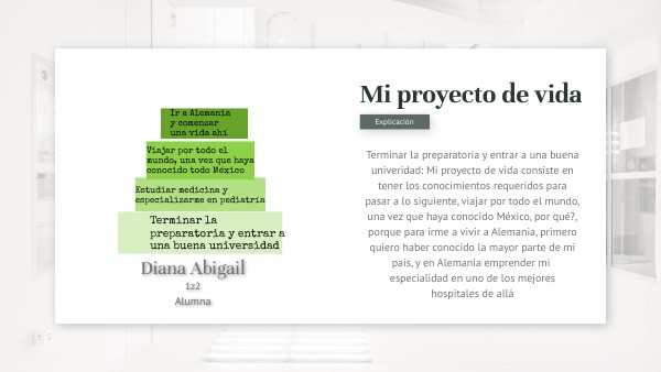 Mi proyecto de vida - Diana Abigail Zepeda | Genially