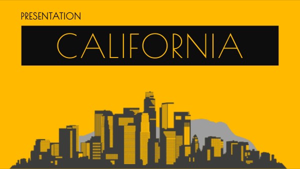 CALIFORNIA PRESENTATION