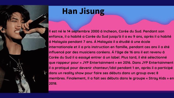 Han Jisung Biographie- Nuñez Jeyli